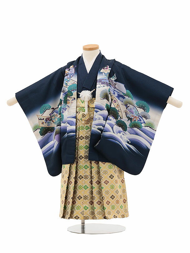 ■七五三レンタル一覧はこちらからどうぞ※商品の色については画面を表示するモニターによって実際と多少異なる場合がございます。ご了承下さいませ。 商品詳細 ［七五三レンタル］ ■素材:化繊 ■身丈:50cm 肩裄:42cm 袖丈:47cm(羽織...