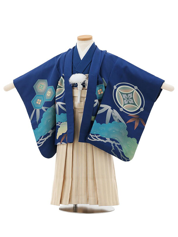 ■七五三レンタル一覧はこちらからどうぞ※商品の色については画面を表示するモニターによって実際と多少異なる場合がございます。ご了承下さいませ。 商品詳細 ［七五三レンタル］ ■素材:化繊 ■身丈:49cm 肩裄:42cm 袖丈:46cm■袴丈...
