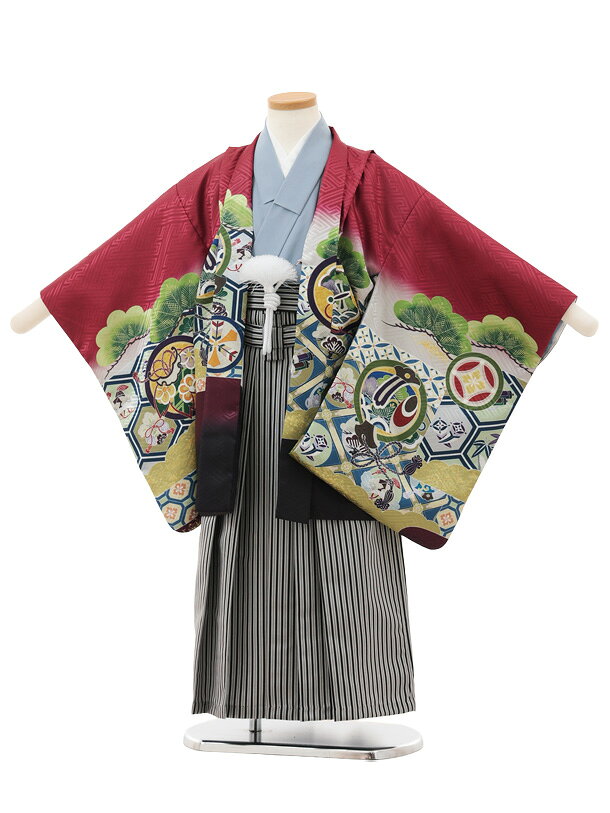 ■七五三レンタル一覧はこちらからどうぞ※商品の色については画面を表示するモニターによって実際と多少異なる場合がございます。ご了承下さいませ。 商品詳細 ［七五三レンタル］ ■素材:化繊 ■身丈:58cm 肩裄:50cm 袖丈:48cm(羽織...