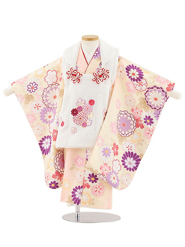 ■七五三レンタル一覧はこちらからどうぞ※商品の色については画面を表示するモニターによって実際と多少異なる場合がございます。ご了承下さいませ。 商品詳細 ［七五三レンタル］ ■素材:化繊 ■身丈:76cm 肩裄:41cm 袖丈:57cm※標準...
