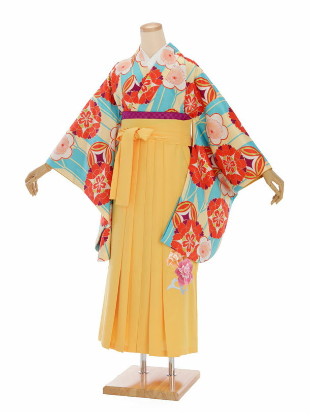 ■ジュニア袴レンタル一覧はこちらからどうぞ※商品の色については画面を表示するモニターによって実際と多少異なる場合がございます。ご了承下さいませ。 商品詳細 ［小学生卒業式(女の子)袴レンタル］ ■素材：合成繊維100％ ■肩裄：68cm　袖...