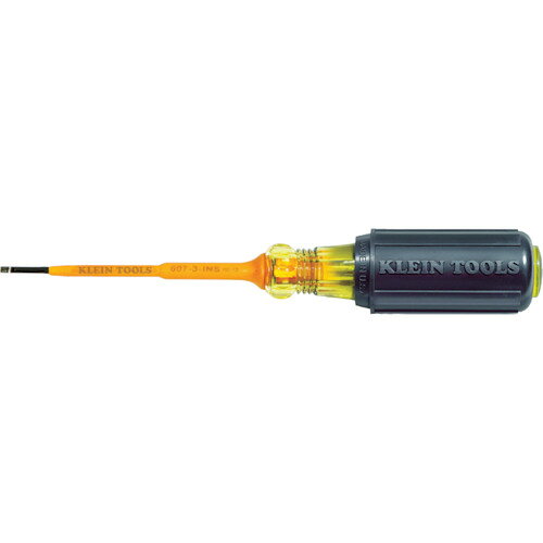 IEC60900及びASTM F1505を満たすか上回っています。クッショングリップハンドルで快適な使い心地です。オレンジ色のコーティングは難燃性、耐衝撃性に優れています。グリップエンドにチップ形状を表記しています。制御盤や端子盤の作業に。...