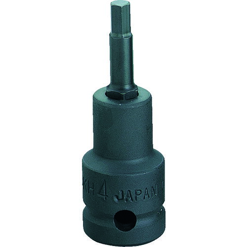 インパクトレンチなどの動力工具用でも使用できます。差込角(mm)：9.5対辺寸法(mm)：4全長(mm)：48適合Oリング：RINGP14S(対辺3〜10mm)、RINGP18S(対辺12mm)適合ピン：PIN3015S(対辺3〜5mm)、...