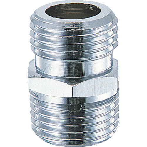 フレキパイプ用ニップルです。呼び径B：G1/2呼び径C：R1/2全長(mm)：28黄銅（C3604BD）　