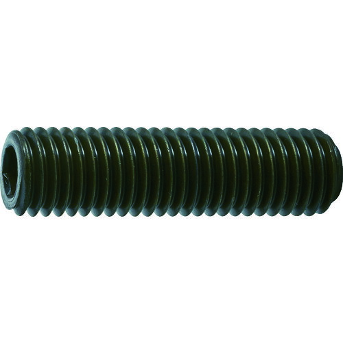 SCM材を使用し、高い強度があります。寸法(mm)d：M12寸法(mm)L：16ねじピッチ(mm)：1.75強度区分：45H六角穴対辺寸法(mm)：6クロムモリブデン鋼（SCM435）表面処理:黒染め仕上げ（四三酸化鉄被膜）　