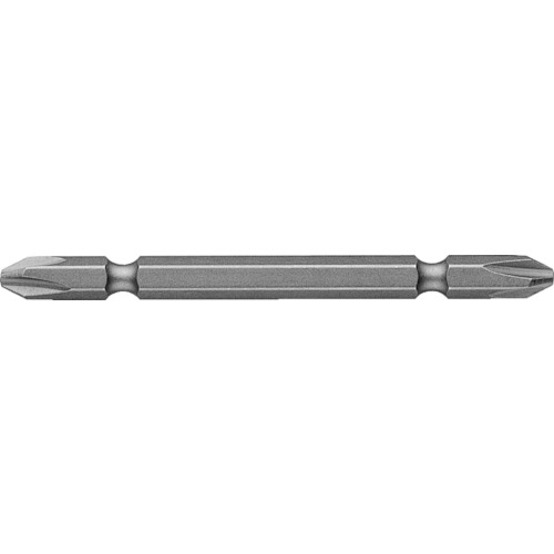 電動ドライバーにも使用可能な対辺5mm、六角形状です。大量ロット生産で品質の安定と低コストを実現しています。品質管理により、折れに強いビットとしてシビアで過酷な状況での作業が要求される産業界で長い実績があります。刃先：［［＋］］1全長(mm...