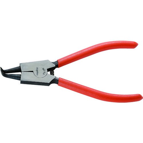 ハンドル形状ロングタイプです。リング使用範囲(mm)：25〜50全長(mm)：170爪先端径(mm)：1.2爪形状：曲爪ばね付　