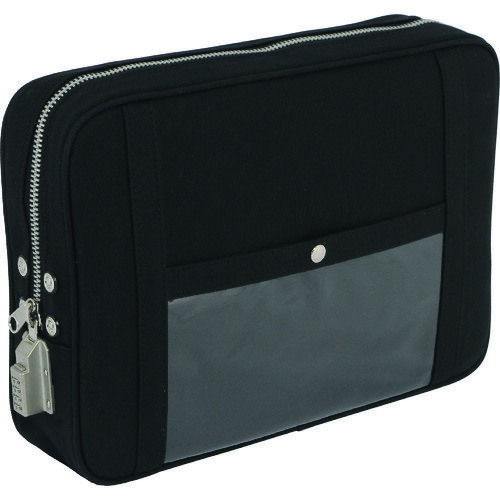 擦り切れに強く、耐久性に優れた帆布生地を使用したポーチです。ダイヤル錠とポーチが一体となったタイプです。任意の開錠番号への設定可能な可変式で、キーの管理が不要です。片面に宅配伝票用透明ポケットが付いているので梱包無しでそのまま配送することが...