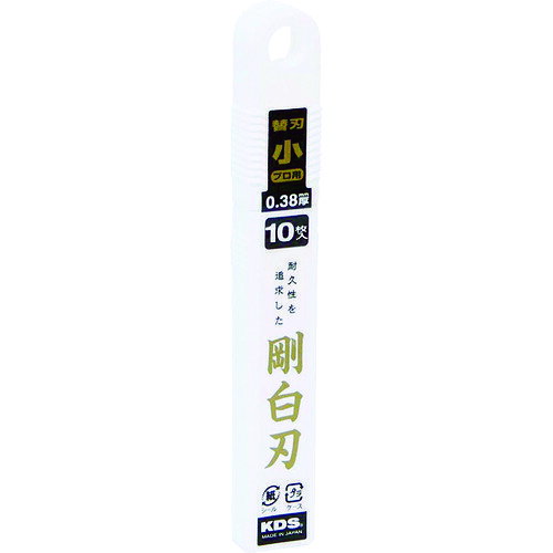 細かい作業用の小型刃(S型)です。全長(mm)：110刃厚(mm)：-適合本体：S-14YE　