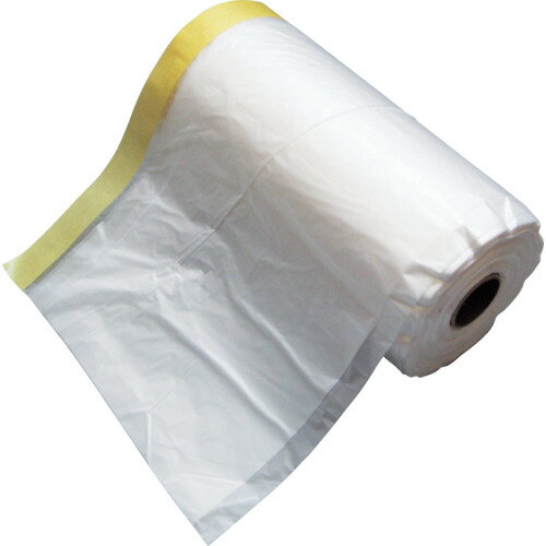 タンカルが入っているため、ガス抜き性に優れ、ミストが良くつきます。中温度80℃×45分のフィルムを使用しています。焼付塗装・車輌塗装用。色：イエロー幅(mm)：1000長さ(m)：35厚さ(mm)：0.01手で切断可能マスキングテープ・高密...