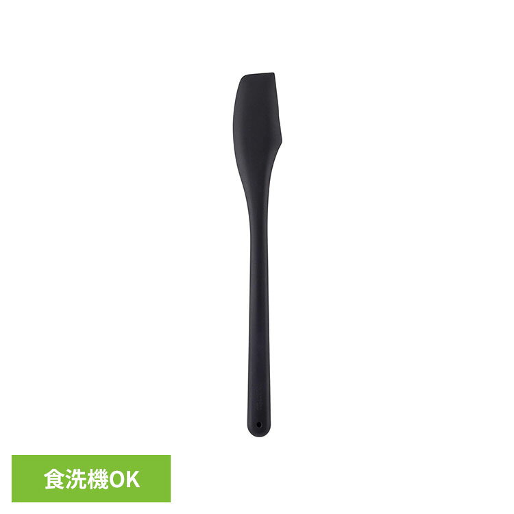 ジャム瓶からの取り出し、小さめボウルや計量カップなどにもフィットするスリムシリコーンベラ。合わせ調味料の混ぜ合わせにも便利。シリコーン一体成形。食洗機対応。●商品サイズ（cm）幅約3×奥行約22.2×高さ約0.8●商品重量約0.044kg●...