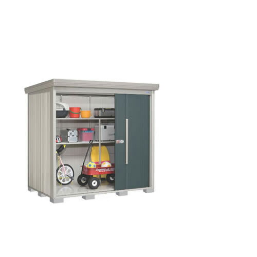 タクボ　物置Mr.ストックマン ダンディ NDシリーズ背面棚タイプ屋根タイプ：結露減少型耐荷重タイプ：一般型間口2200mm×奥行き1406mm×高さ2110mm面積3.09m2（0.94坪）床耐荷重1850kg基礎ブロック必要数（別途必要...