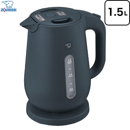 【キーワード】ZOJIRUSHI / 湯沸かし器 / キッチン／主婦／女性向け／調理／便利／台所／料理 / 【　CK-VA15-BM　の後継品　】CK-VB15-BM 商品説明カラー ソフトブラック仕様・特徴 ちょっと大きめのサイズがうれし...