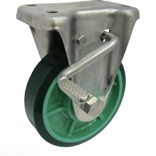 商品情報追記◎掲載されていないキャスターも品番をお問合せ頂ければ、お取り寄せ可能です。この商品は 岐阜産研工業 ウカイ キャスター サイズ200mm 樹脂製ウレタンゴム PNUDKABZ-200 ステンレス製キャスター(※画像はイメージです...