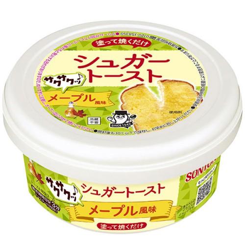 メープルの風味が染み込むサクサクトースト