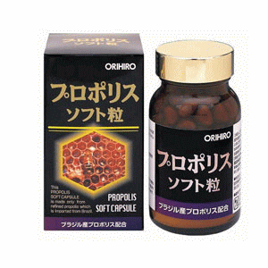 アミノ酸、ビタミン、ミネラルと20～30種類のフラボノイド類を豊富に含むプロポリスのソフトカプセルタイプ。1粒中にプロポリスを40mg含有。毎日の健康管理、健康維持に。