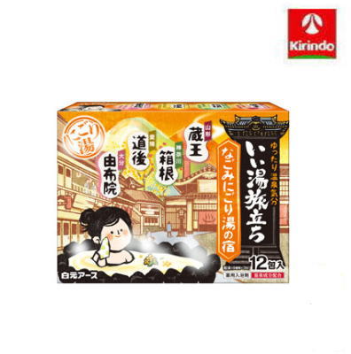 ●4種類の風情漂う香りと湯色で、にごり湯の温泉気分を楽しめます。 ●温泉成分（炭酸水素ナトリウム、硫酸ナトリウム）が温浴効果を高めて血行を促進し、疲労回復や肩のこり等に効果があります。 ●保湿成分（チンピエキス、トウキエキス）配合で、しっと...