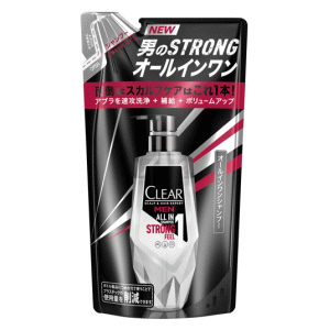 STRONGな爽快感でアブラを速攻洗浄・潤い補給・ボリュームアップ。面倒なスカルプケアが一本で完結。●メーカー：ユニリーバ・ジャパン　〒153-8578　東京都目黒区上目黒 2-1-1 中目黒GTタワー　03-5723-2213●区分：化粧...