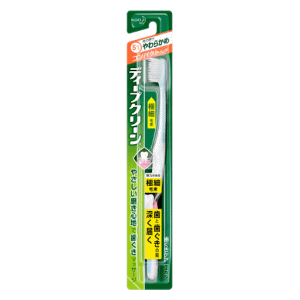 ※ハブラシの色はお選びできません。歯周ポケットの奥まで入って　かき出す、行き渡る。 ●歯周ポケットの奥まで、束ごとすっと入る「弾力のある極細毛束」が、 （1）細菌の塊を除去して （2）薬用成分を含むハミガキを行き渡らせ （3）やさしい磨き心...