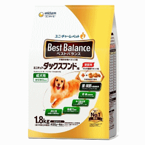 ミニチュア・ダックスフンドに合わせた専用設計。腰・関節の健康維持のためにグルコサミン・コンドロイチンを配合。