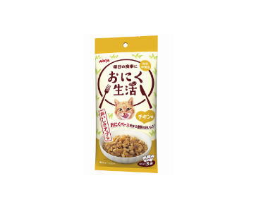 お肉のおいしさが詰まった素材をうまみたっぷりのゼリーで包み込んだ、お肉ベースの総合栄養食。3袋入り。 【原材料名】肉類(鶏肉、牛レバー、チキンエキス)、小麦たんぱく、エンドウたんぱく、油脂類(ひまわり油、鶏脂)、たんぱく加水分解物、ツナエキ...