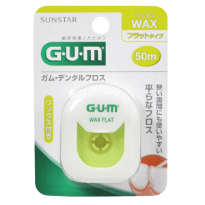 ハブラシだけでは落としきれない歯間部の歯周プラーク(歯垢)を効果的に除去します。初めてフロスを使用する方や、歯間部がやや狭いかたにおすすめです。　