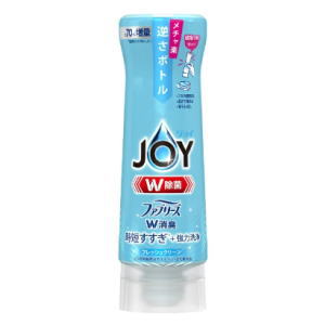 “めちゃ楽 逆さボトル”なら、キュッ！パッ！トン！で、瞬間洗い出しを可能に。 油汚れへの強さはもちろん、食器洗いの最中の気になるニオイや洗った直後に残っているニオイを消臭！ ファブリーズと共同開発の消臭テクノロジー配合！