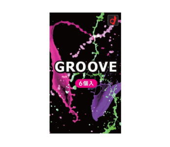 オカモトGROOVE 6個 オカモト【商品特長】・オカモト史上初 外側と内側で異なる2種類のゼリーを塗布・2種類のゼリーで今までにない“なめらかな”使用感「GROOVE(グルーヴ) 」は2種類の異なる潤滑ゼリーを採用したコンドームです。外側...