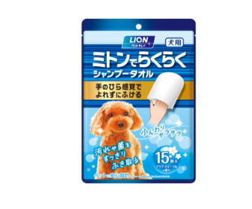 手のひら感覚でしっかりふける、ミトンタイプのペット用シャンプータオル。 ・シートがよれにくく、手足やしっぽまで全身をラクにふける。 ・うるおいリッチな厚手シートで、汚れや菌、ニオイをすっきりふきとる。 ・ふんわりサラサラ仕上げ。 ・外側と内...