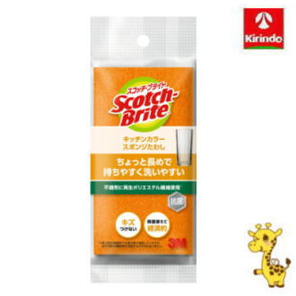 泡立ちのよいウレタンスポンジと不織布の貼り合わせ フッ素加工のフライパンもキズをつけない！ グラスやプラスチック容器の汚れをスッキリ落とします。 研磨粒子のない不織布で、デリケートな食器もキズをつけずにしっかり洗えます。
