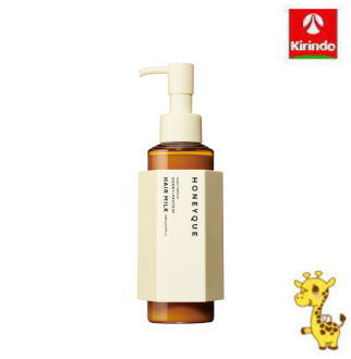 濡れた髪に塗って翌朝扱いやすい髪へ導く夜に仕込む蜜髪ヘアミルク アクアブロッサムハニーの香り。