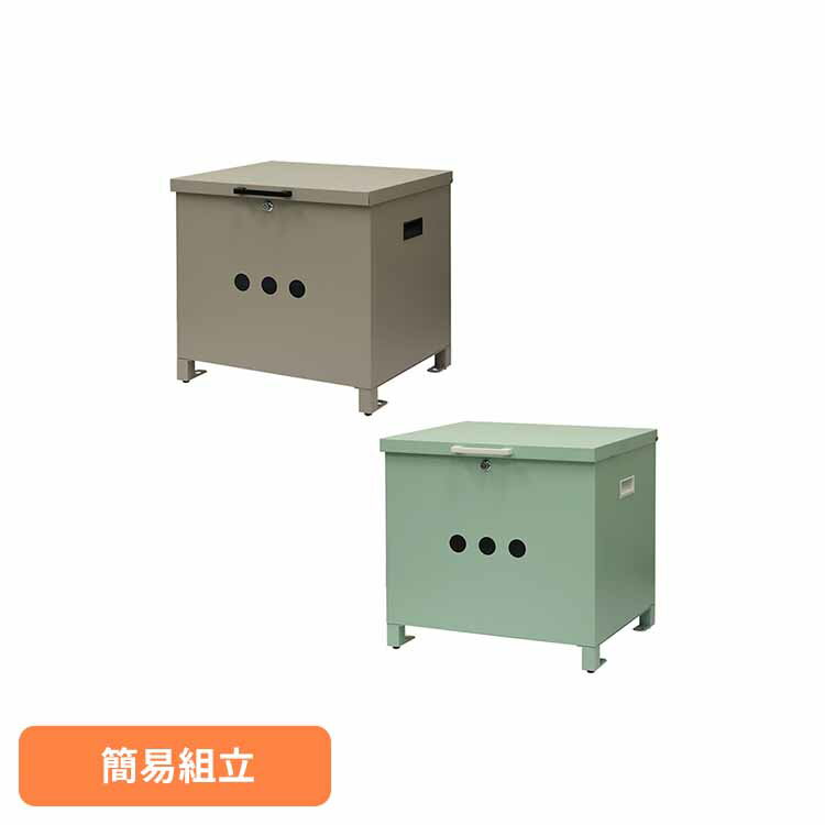 ■商品サイズ（cm）幅約51×奥行約44×高さ約48■商品重量約13kg■規格金属（鉄）・・・ガルバナイズド処理を施しています・ベンチ収納宅配ボックス：ベンチとしても使用可能な宅配ボックスになります(天面耐荷重：約80Kg)。・セキュリティ...