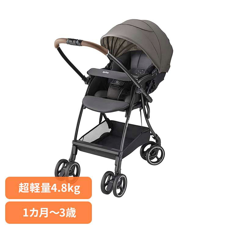 ■商品サイズ（cm）幅約47.5×奥行約31.5×高さ約104■商品重量約4.8kg■安全規格SG基準適合A形製品■素材本体：アルミ、鉄、樹脂、ゴム、EVA など生地：ポリエステル、ナイロン、ウレタンフォームなど■対象月齢生後1カ月〜 36...