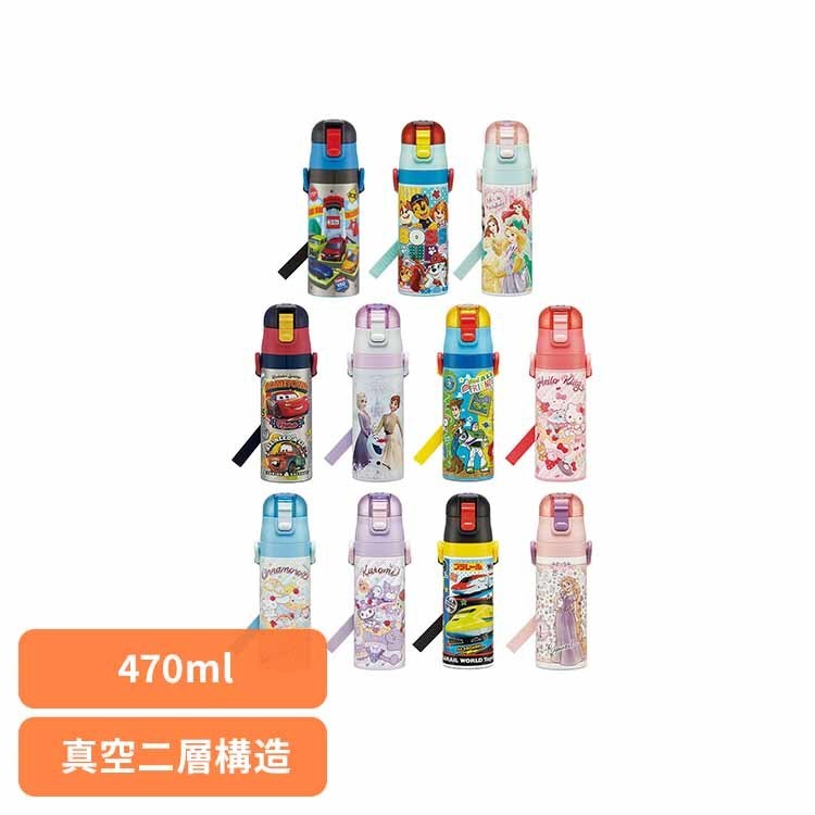 ■商品サイズ（約）直径68mm×高さ230mm■商品重量約0.29kg■容量470ml■品質表示内びん、口がね：ステンレス鋼胴部：ステンレス鋼（アクリル塗装）キャップ：飽和ポリエステル（PET樹脂）フタ：ポリプロピレンパッキン：シリコーン底...