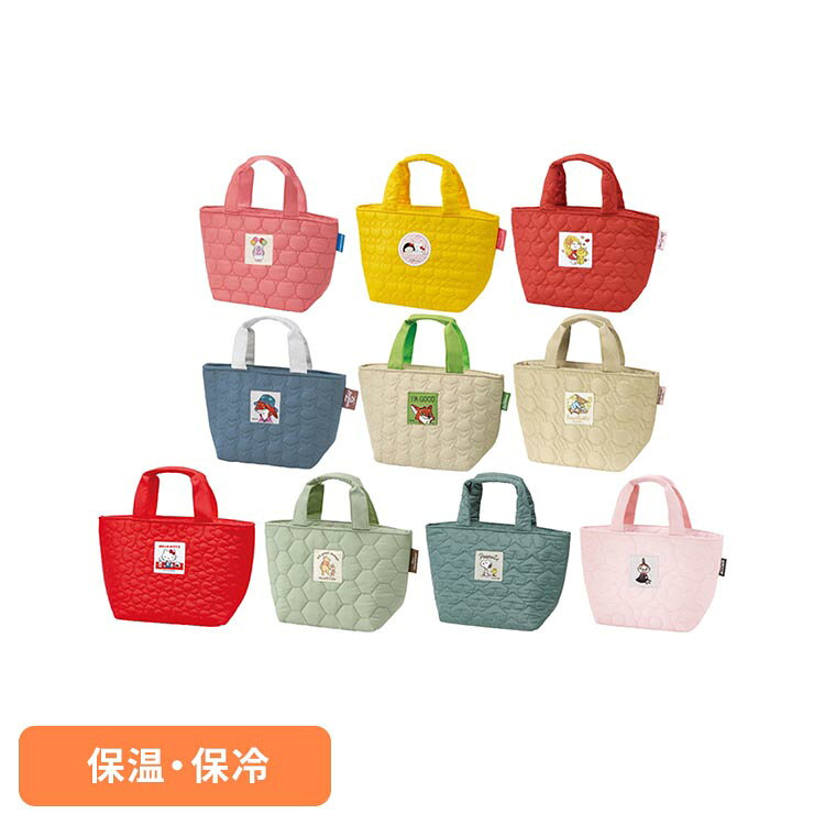 ■商品サイズ（cm）幅約30×奥行約18×高さ約12（持ち手含まず）※縫製品につき、多少の誤差が生じます。予めご了承下さい。■商品重量約0.091kg■材質表地：ポリエステル裏地：アルミ蒸着キルティング生地のランチバッグ！内側は保温・保冷効...