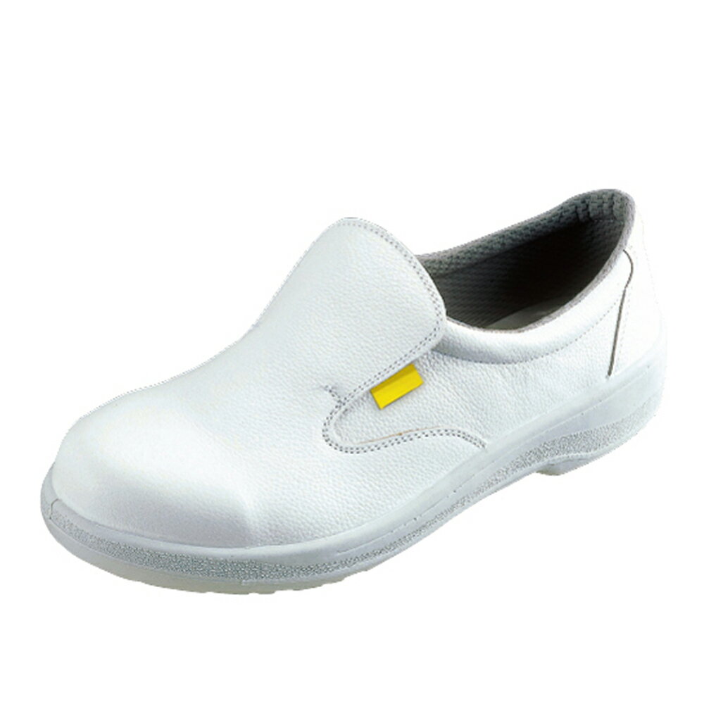 主な仕様■規格 ：JIS T 8103 ED-P／C3／革製／SEF合格■先芯：ワイドACM樹脂先芯■甲被 ：牛革（型押ソフト）■ソ ー ル ：発泡ポリウレタン2層底■標準重量 ：840g(26.0cm)FOOTWERE【7517白静電】シモン