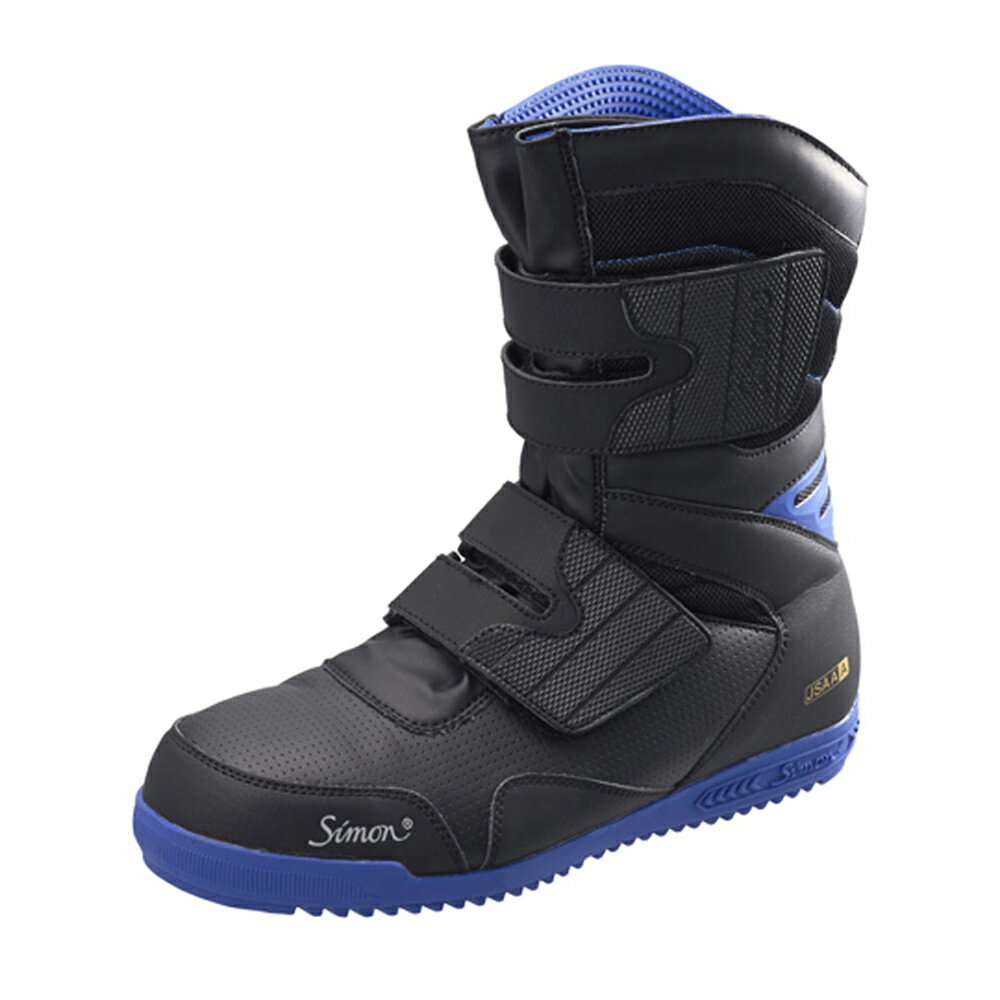 主な仕様■規格：JSAA規格 A種 認定品■先芯：鋼製先芯■甲被：PU+ポリエステルメッシュ■ソール：合成ゴム■標準重量：970g(26.0cm)※高所作業用FOOTWERE【S038鳶技】シモン