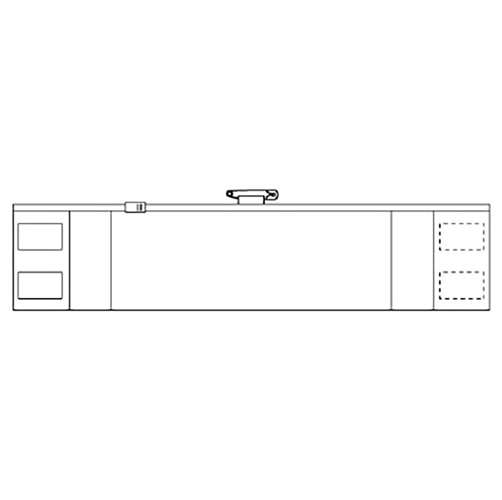 【サイズ】90×420mm【材　質】軟質ビニール（マジックテープ付・上部安全ピン付）【付属品】記入用紙1枚（70×220mm）※社名入れはできません。※送料、納期は数量により変わる場合がございます。　詳細はメールにてお送りします。ユニット(...