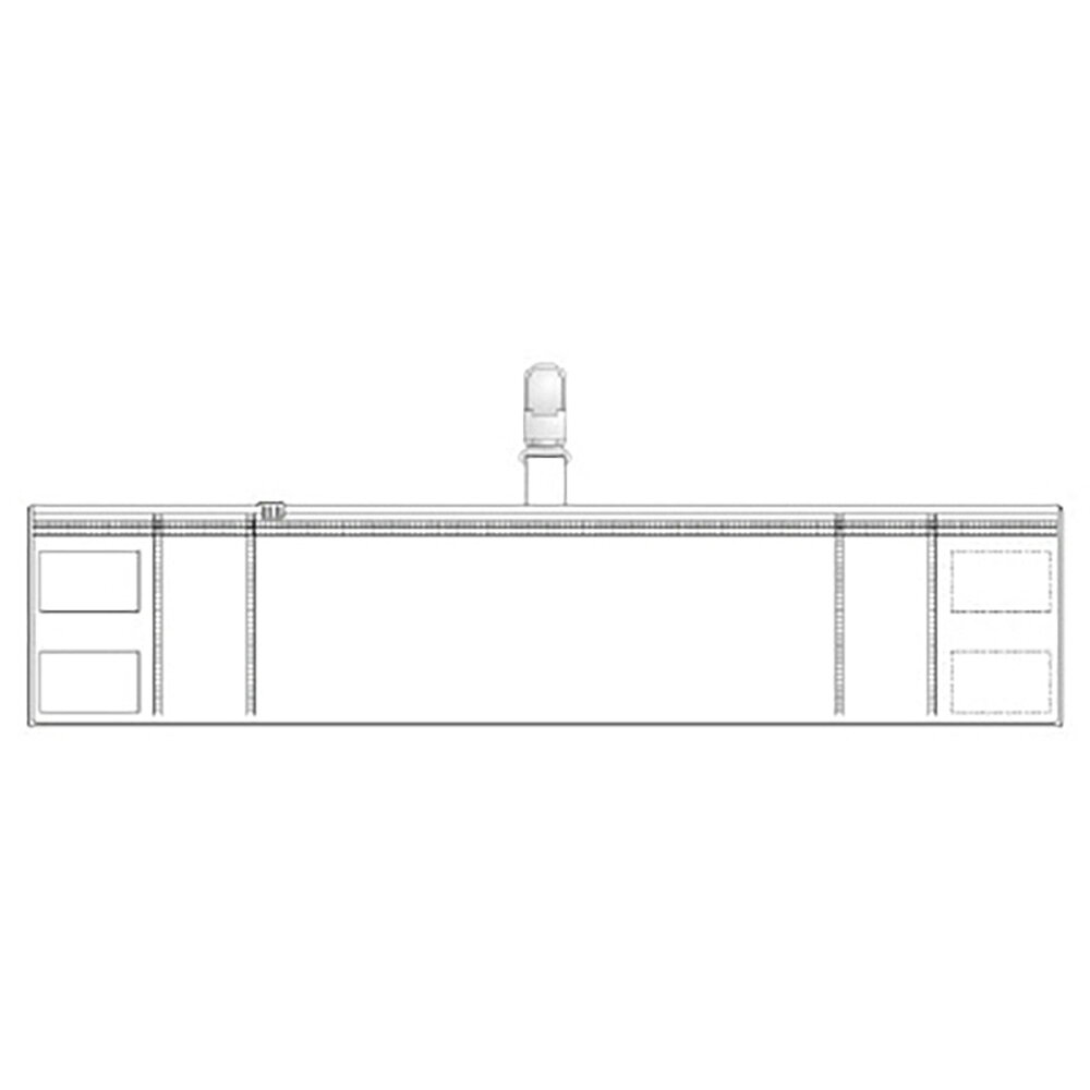 【サイズ】90×420mm【材　質】軟質ビニール（マジックテープ付・上部プラスチッククリップ付）【付属品】記入用紙1枚（70×220mm）※送料、納期は数量により変わる場合がございます。　詳細はメールにてお送りします。ユニット(UNIT)【...