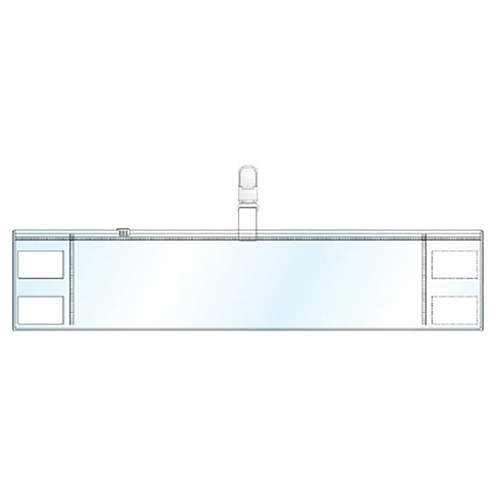 【サイズ】94×400mm【材　質】特殊塩ビ（マジックテープ式・上部プラスチッククリップ付）※クリーンルーム用記入用紙（70×280mm以下）は付いておりません。お客様でご用意ください。※送料、納期は数量により変わる場合がございます。　詳細...