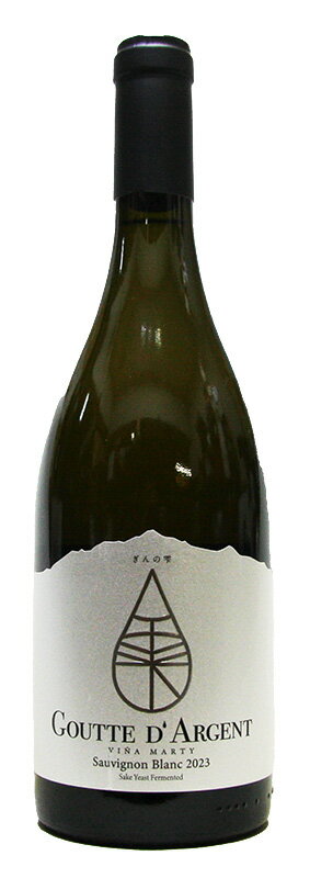 ボディ ライト フル 味わい 辛口 甘口 タイプ キレ コク GIN NO SHIZUKU GOUTTE D'ARGENT SAUVIGNON BLANC 生産国 　チリ 容量 　750ml 生産村 　レイダ・ヴァレー ヴィンテージ 　20...