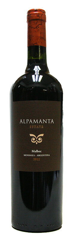 ボディ ライト フル 味わい 辛口 甘口 タイプ 果実味 渋味 Alpamanta Estate Malbec 生産国 　アルゼンチン 容量 　750ml 生産地 　メンドーサ ヴィンテージ 　2012年 種類 　スティルワイン アルコール...