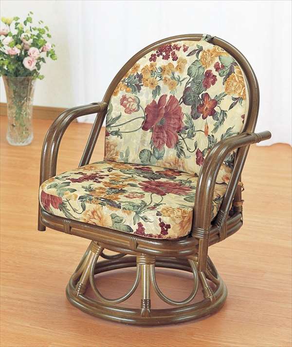 商品説明 商品コード:im352／回転座椅子ミドルハイタイプ S-543B サイズ： 幅55cmx奥行53cmx高さ72cm(SH33cm) 材質： 籐 仕様： 座面回転式背クッション取り外し可能 カラー： ブラウン 状態： 新品、完成品、...