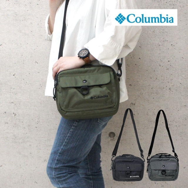 ・Columbia（コロンビア） コロンビア ショルダーバッグ Columbia メンズ レディース 斜めがけバッグ ブランド ショルダー バッグ 斜めがけ 大人 軽量 軽い かっこいい 横型 ブラック B5 撥水 Big Muddy Ro...