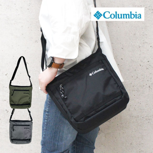 ・Columbia（コロンビア） コロンビア ショルダーバッグ Columbia メンズ レディース 斜めがけバッグ ブランド ショルダー バッグ 斜めがけ 大人 軽量 軽い かっこいい 横型 ブラック B5 撥水 Big Muddy Ro...