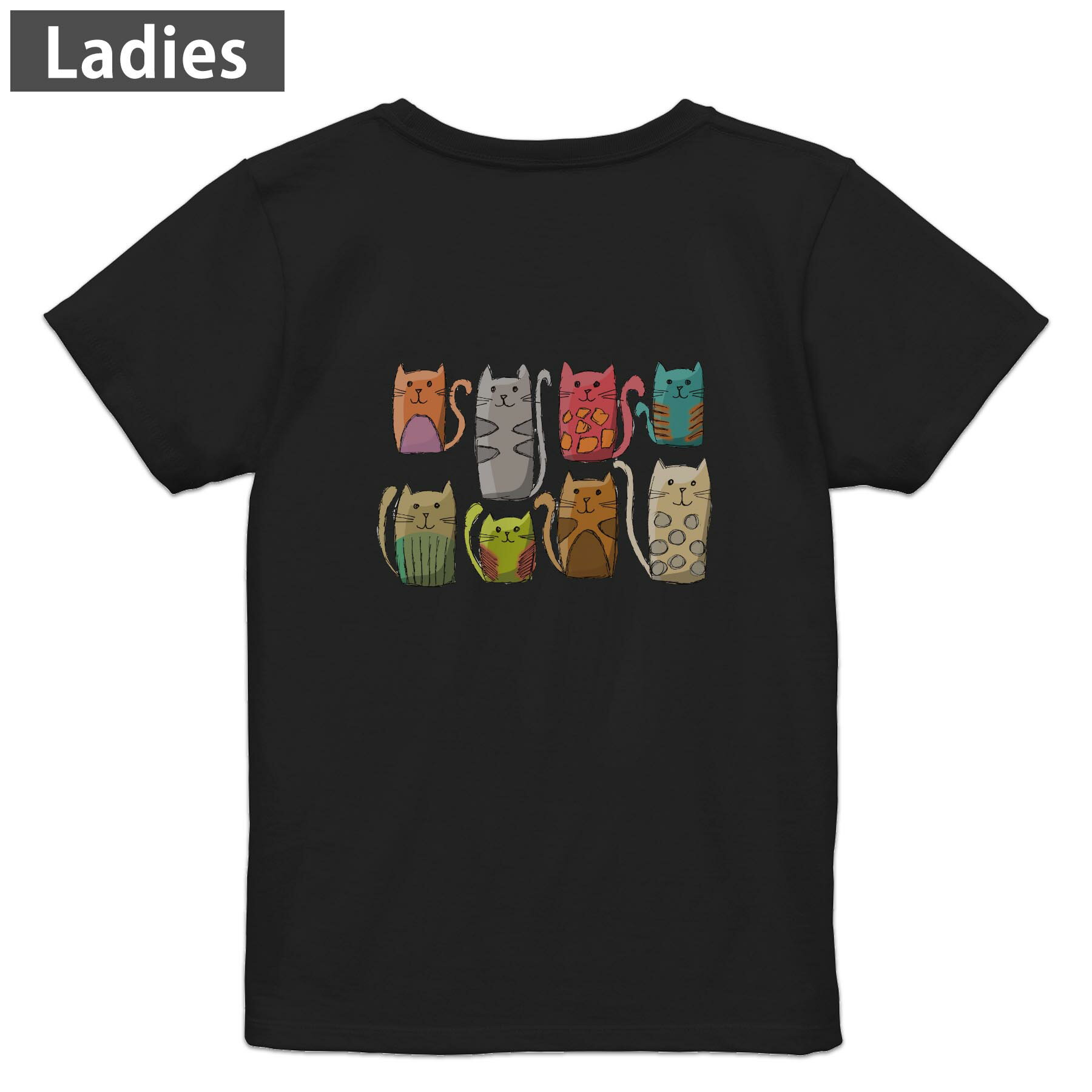 tシャツ レディース 半袖 ホワイト グレー デザイン M L Tシャツ ティーシャツ T shirt　白 灰色▼女性用半袖Tシャツ　ブラック　全デザインはこちらから▼ ▼女性用半袖Tシャツ　ブラック前面デザインはこちらから▼ ▼バックプリ...