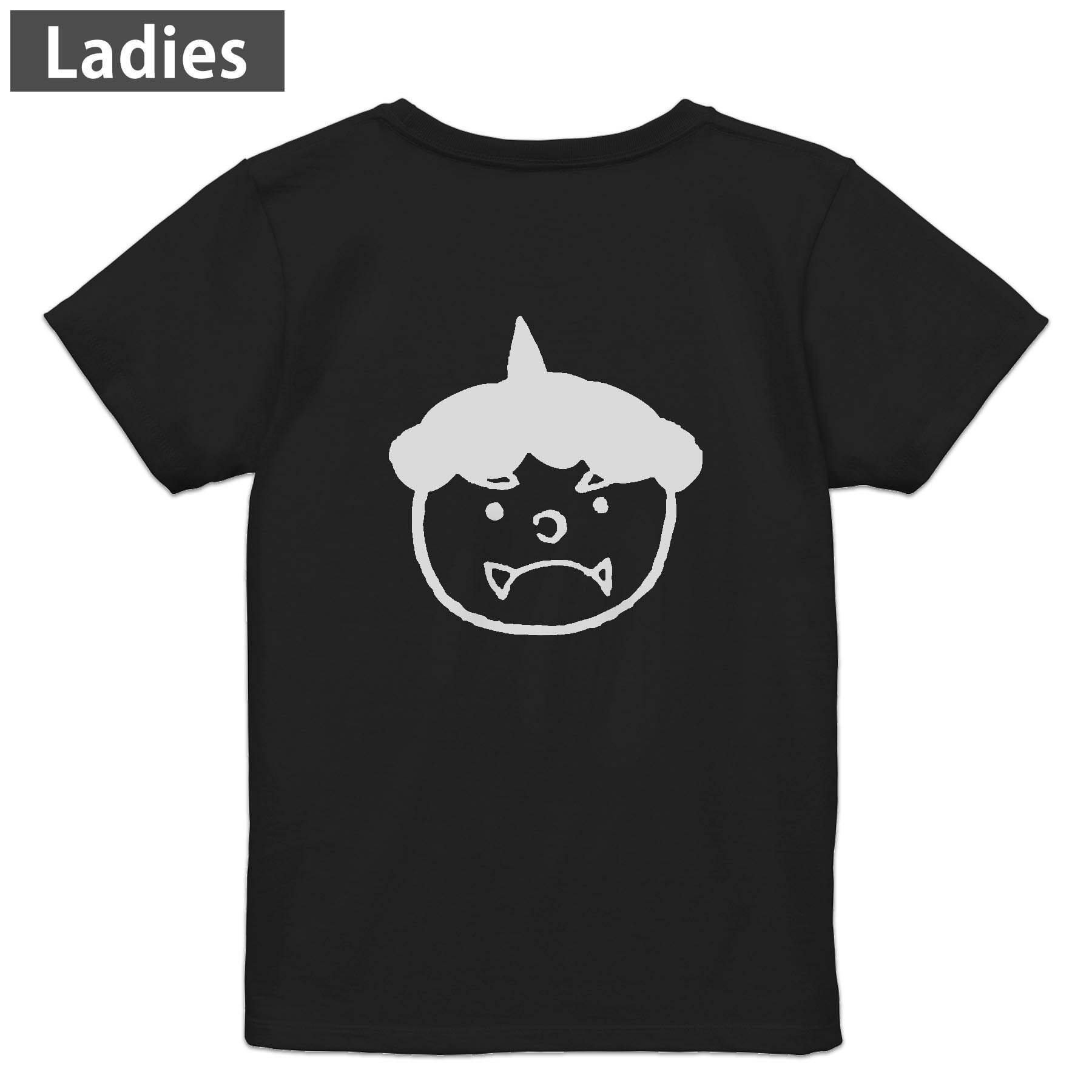 tシャツ レディース 半袖 ホワイト グレー デザイン M L Tシャツ ティーシャツ T shirt　白 灰色▼女性用半袖Tシャツ　ブラック　全デザインはこちらから▼ ▼女性用半袖Tシャツ　ブラック前面デザインはこちらから▼ ▼バックプリ...