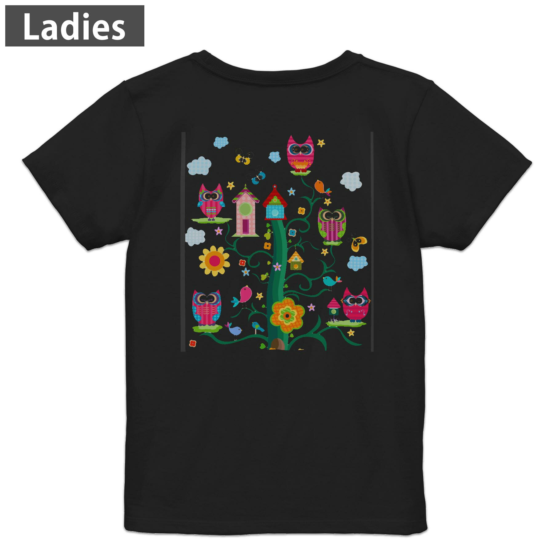 tシャツ レディース 半袖 ホワイト グレー デザイン M L Tシャツ ティーシャツ T shirt　白 灰色▼女性用半袖Tシャツ　ブラック　全デザインはこちらから▼ ▼女性用半袖Tシャツ　ブラック前面デザインはこちらから▼ ▼バックプリ...