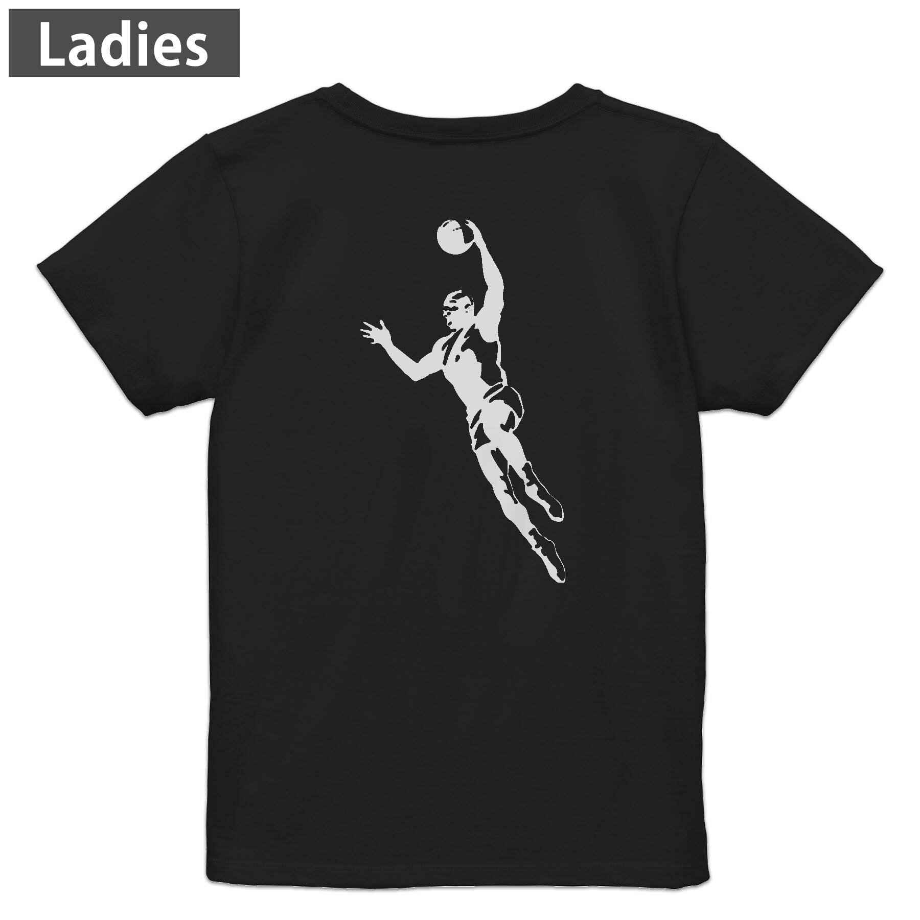 tシャツ レディース 半袖 ホワイト グレー デザイン M L Tシャツ ティーシャツ T shirt　白 灰色▼女性用半袖Tシャツ　ブラック　全デザインはこちらから▼ ▼女性用半袖Tシャツ　ブラック前面デザインはこちらから▼ ▼バックプリ...