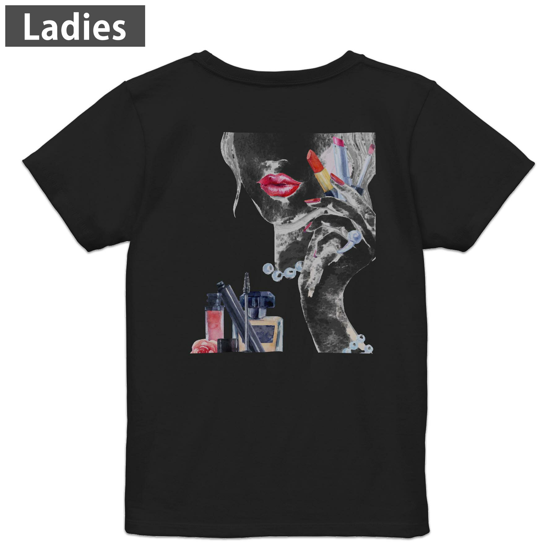 tシャツ レディース 半袖 ホワイト グレー デザイン M L Tシャツ ティーシャツ T shirt　白 灰色▼女性用半袖Tシャツ　ブラック　全デザインはこちらから▼ ▼女性用半袖Tシャツ　ブラック前面デザインはこちらから▼ ▼バックプリ...